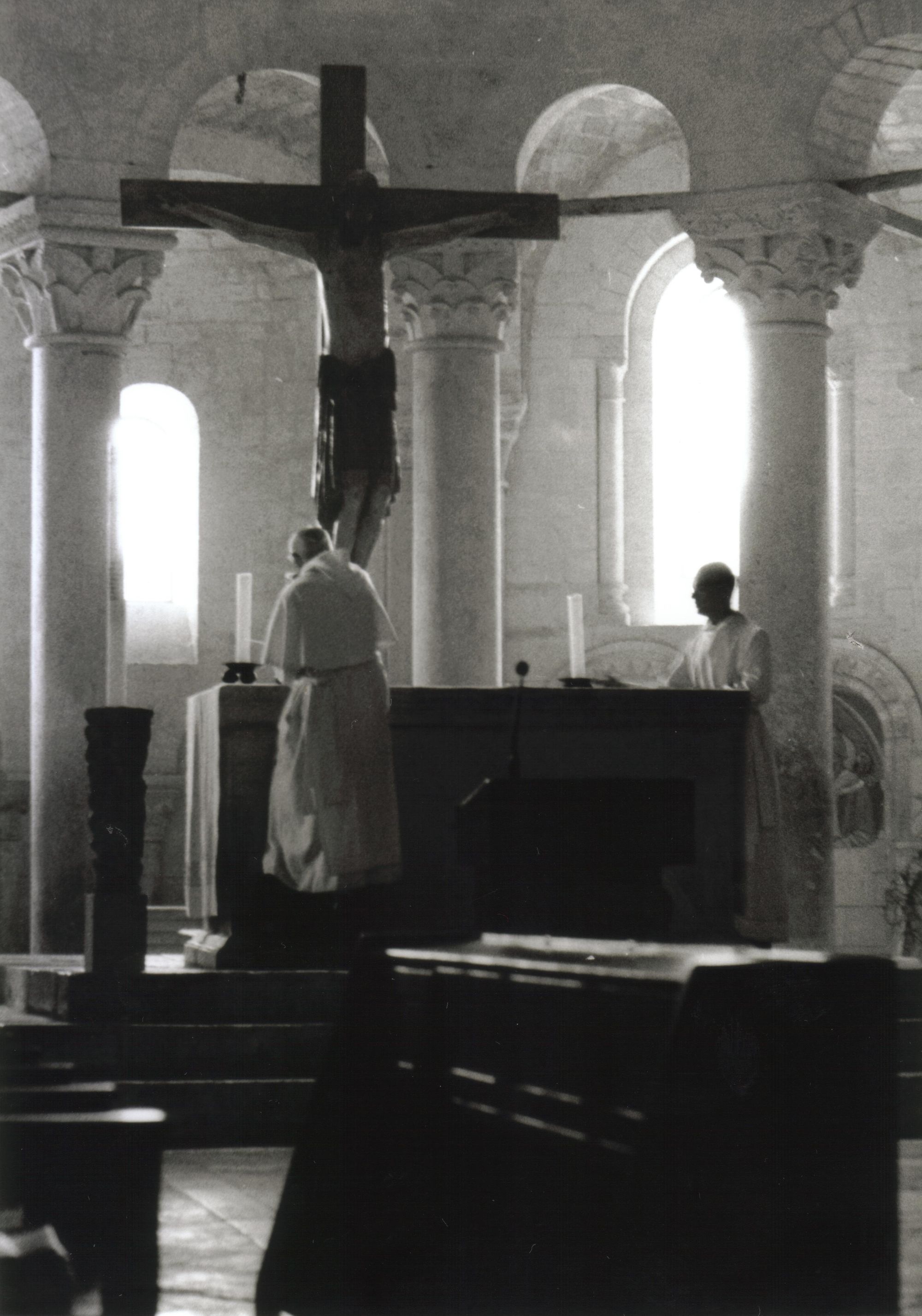 Monks in Tuscany, Italy - Catholic Stock Photo