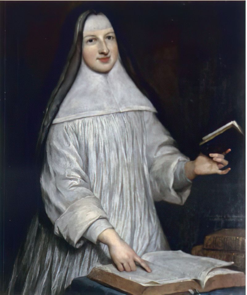 Catholic Nun Paintings - S.D. Cason Catholic Gallery