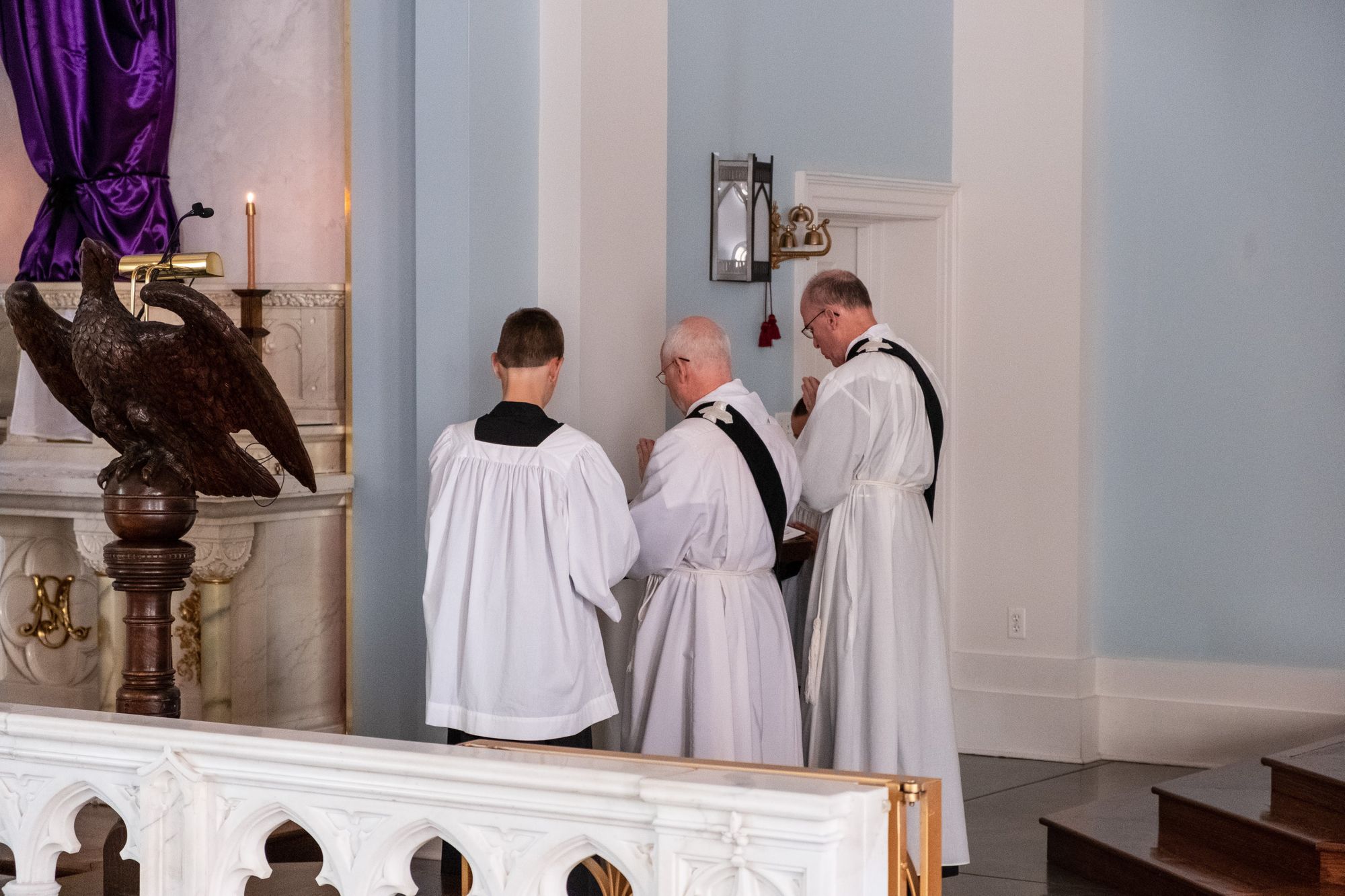 Good Friday Liturgy - Catholic Stock Photo
