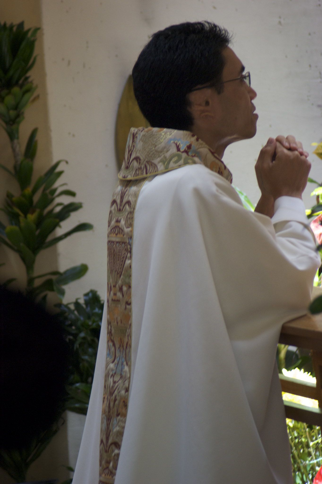 Priest Being Ordained - Catholic Stock Photo