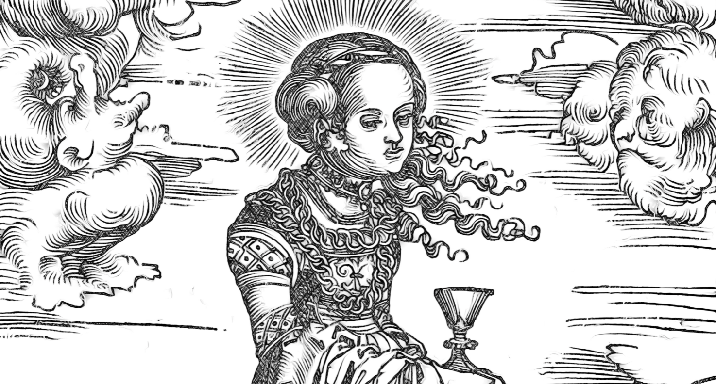 Saint Barbara - Catholic Coloring Page
