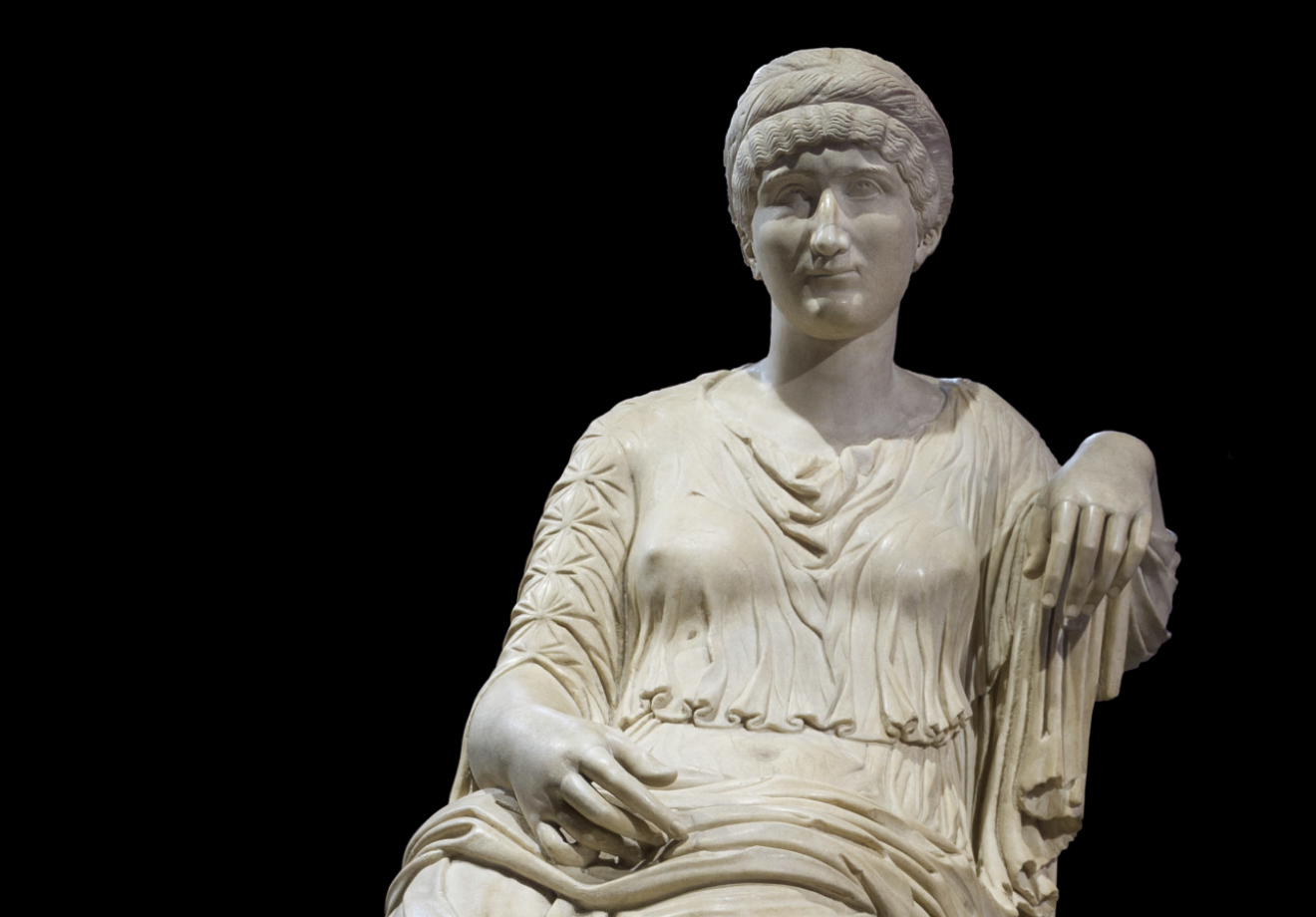 Statue of Saint Helena - Catholic Stock Photo