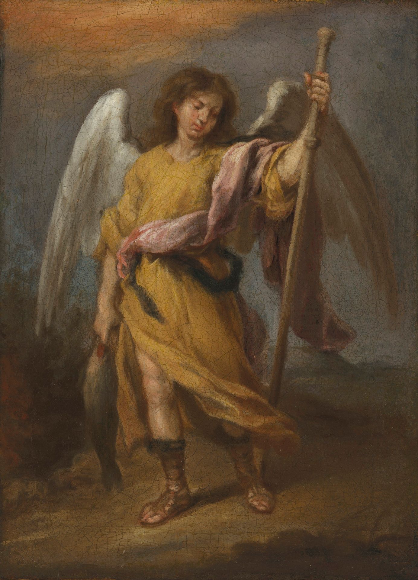 Archangel Raphael (Spanish, 1617-1682) by Bartolomé Estebán Murillo ...