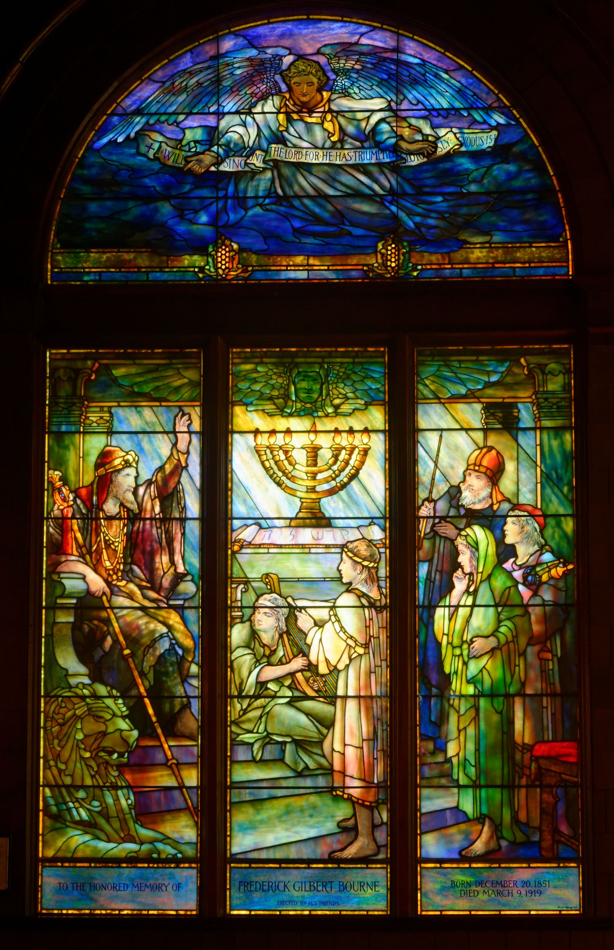 King David Stained Glass Window (2019, Georgia, United States ...