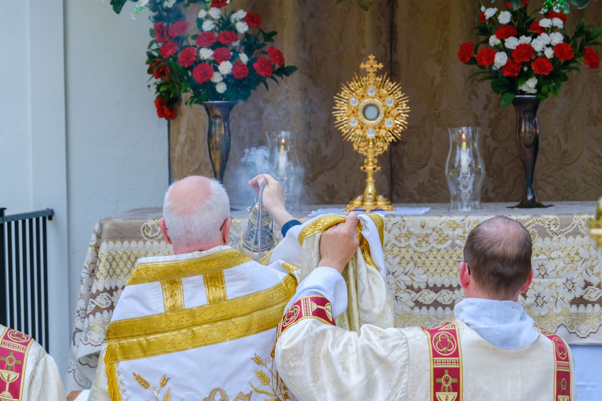 Corpus Christi Benediction At Saint Benedict s Parish 2023 Virginia