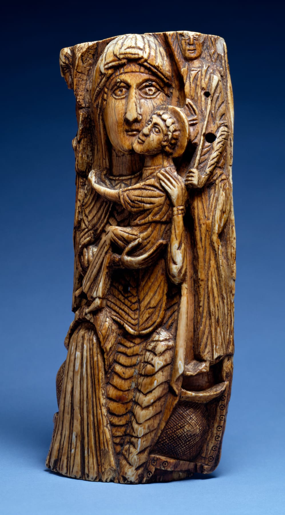 Virgin and Child Coptic Statue (Byzantine 7th-8th century) - Public ...