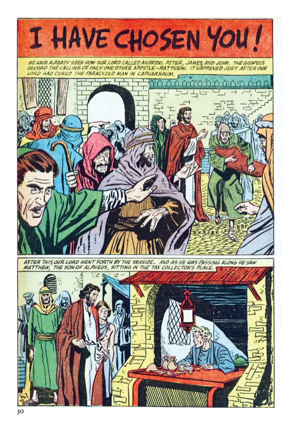 Classic Catholic Comics about the Twelve Apostles
