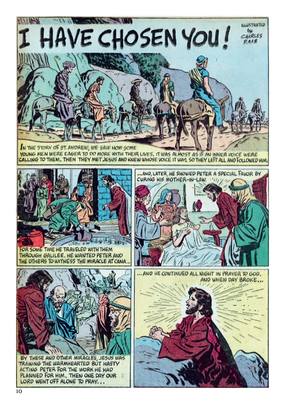 Classic Catholic Comics about the Twelve Apostles