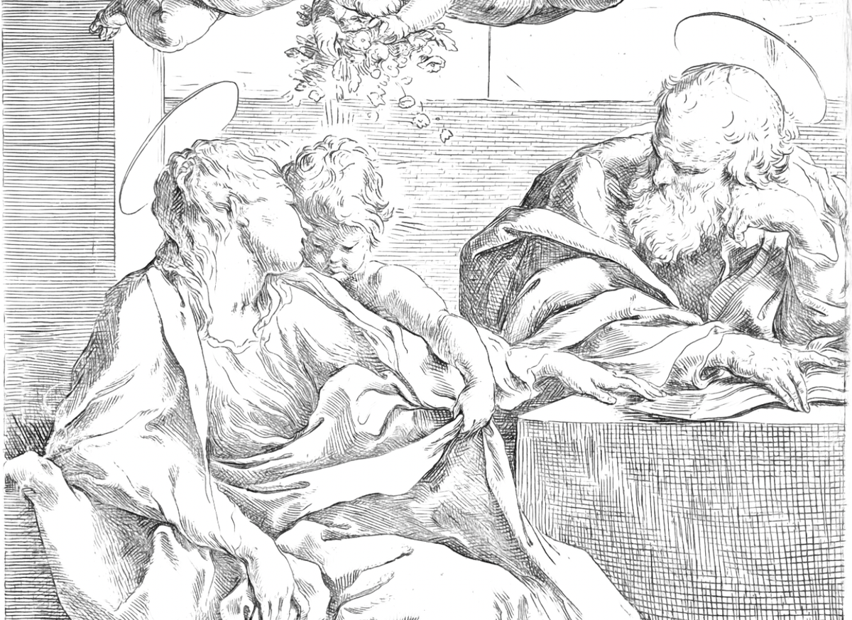 Joyful Mysteries Coloring Pages - S.D. Cason Catholic Gallery