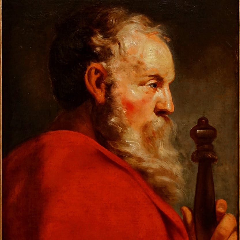 Saint Paul by Jacob Van Oost (17th Century) - Public Domain Catholic ...
