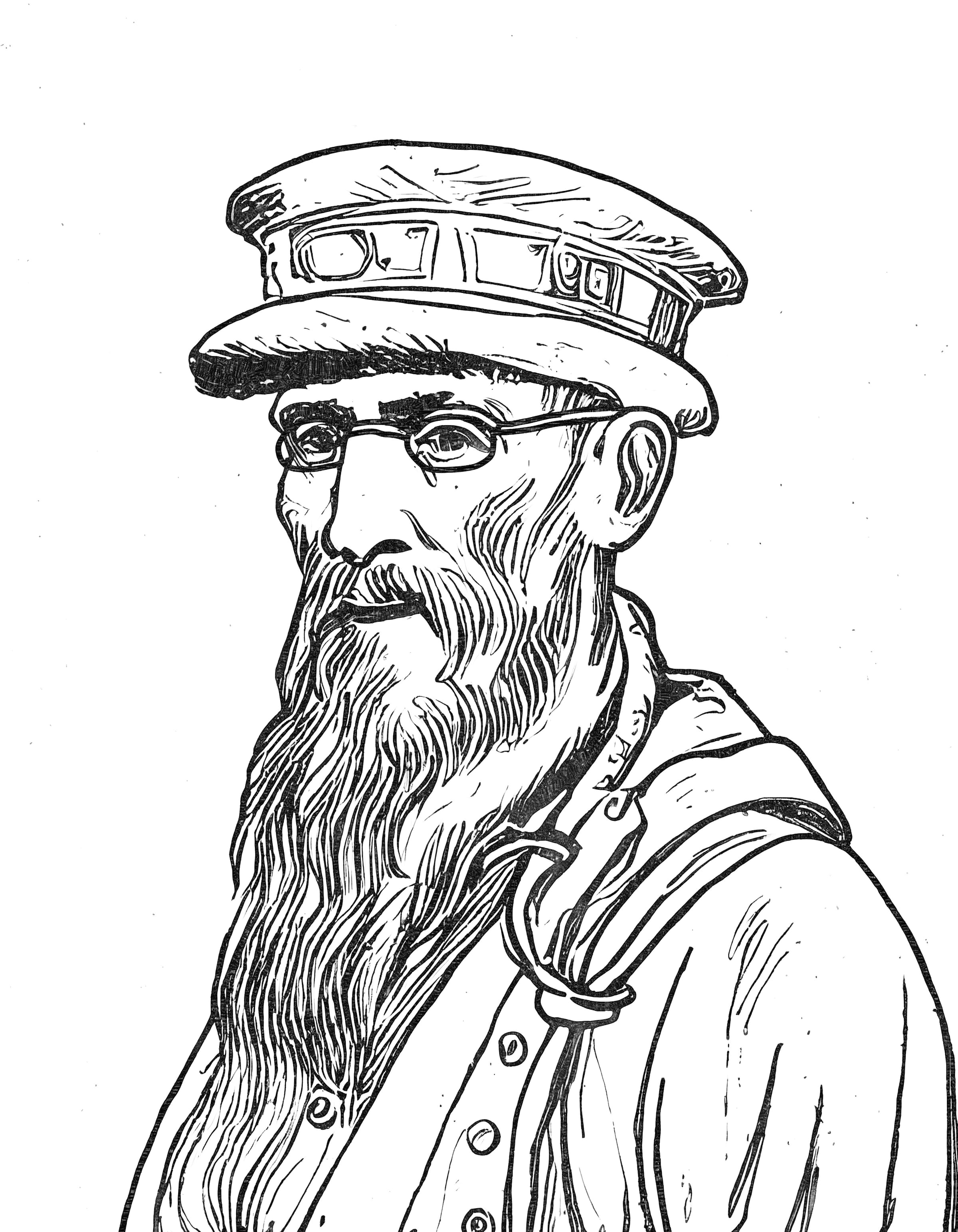Blessed Joseph Gèrard - Catholic Coloring Page