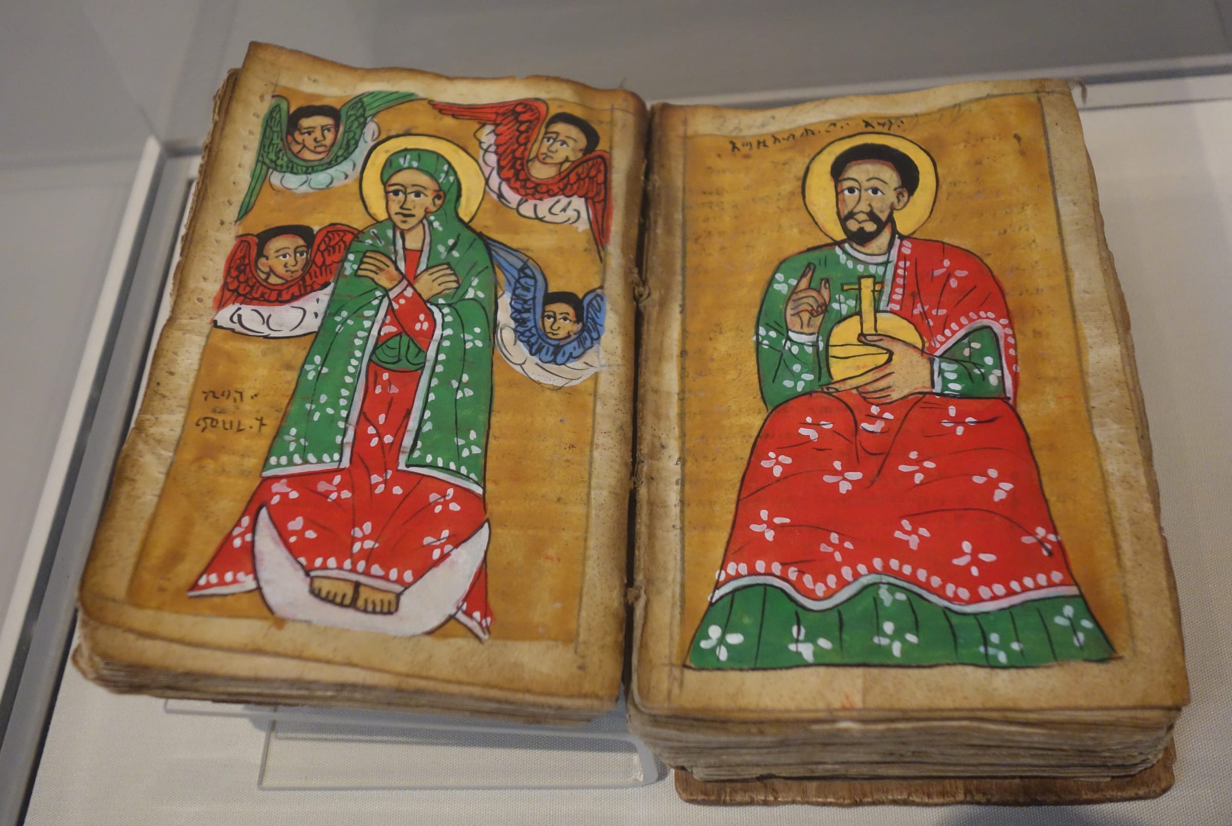 Assumption of the Virgin and God the Father Holding an Orb, Coptic ...