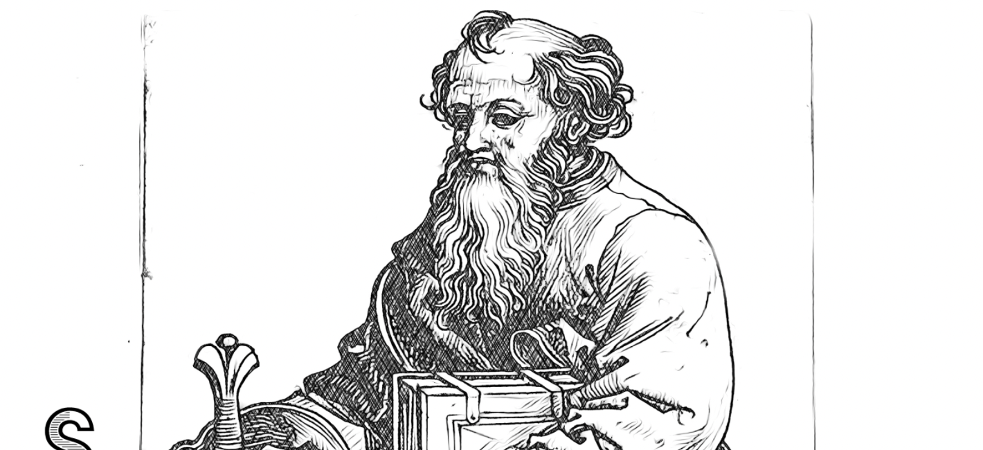Saints Gregory the Great and Francis Regis - Catholic Coloring Page