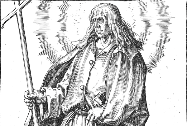 Saint Andrew the Apostle - Catholic Coloring Page