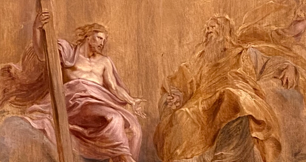 The Holy Trinity (17th Century) by Peter Paul Rubens - Public Domain ...