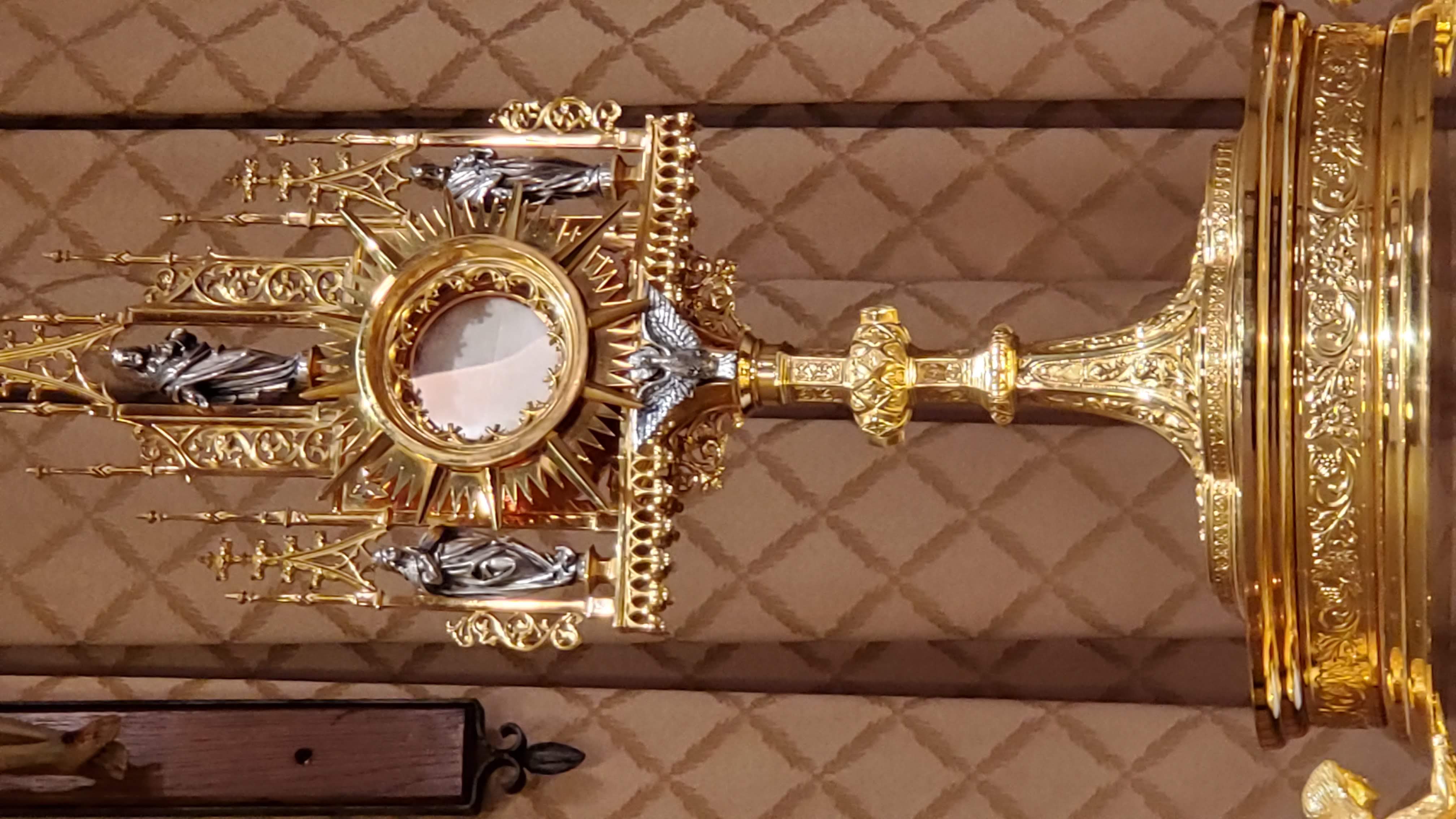 Monstrance - Catholic Stock Photo