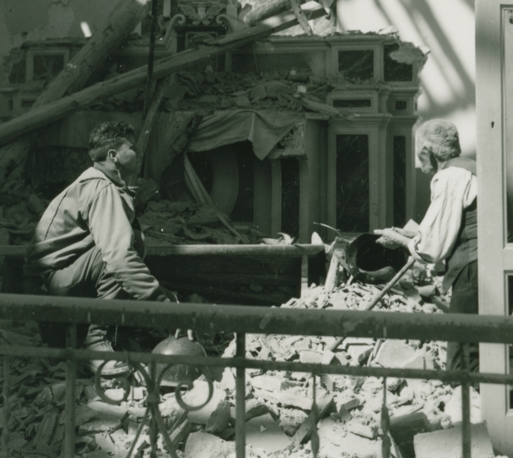 An American Soldier Praying in a Catholic Church, Italy (1944 ...