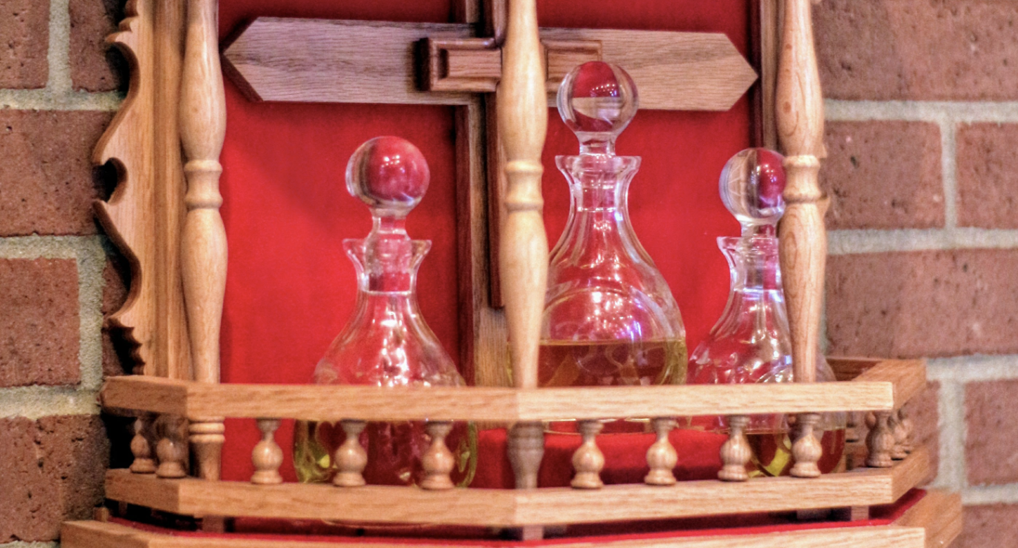 Cruets for Mass - Catholic Stock Photo